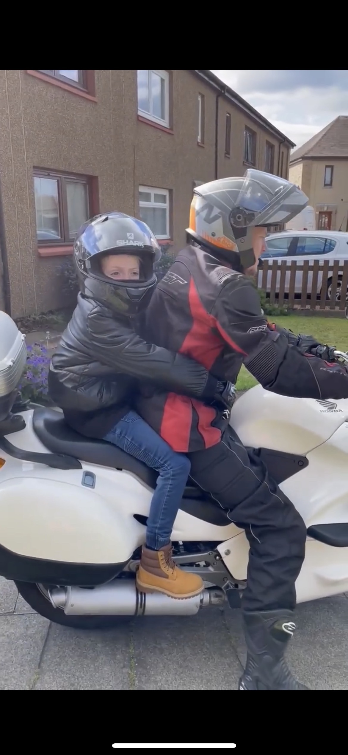 Sons first pillion ride! – Garys motorcycle and travel adventures